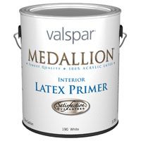 VALSPAR Medallion 190 Interior Latex Primer, White, 1 gal - Northcoast ...